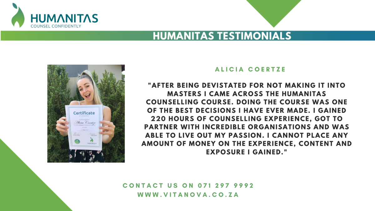 Counselling Course - Humanitas Training